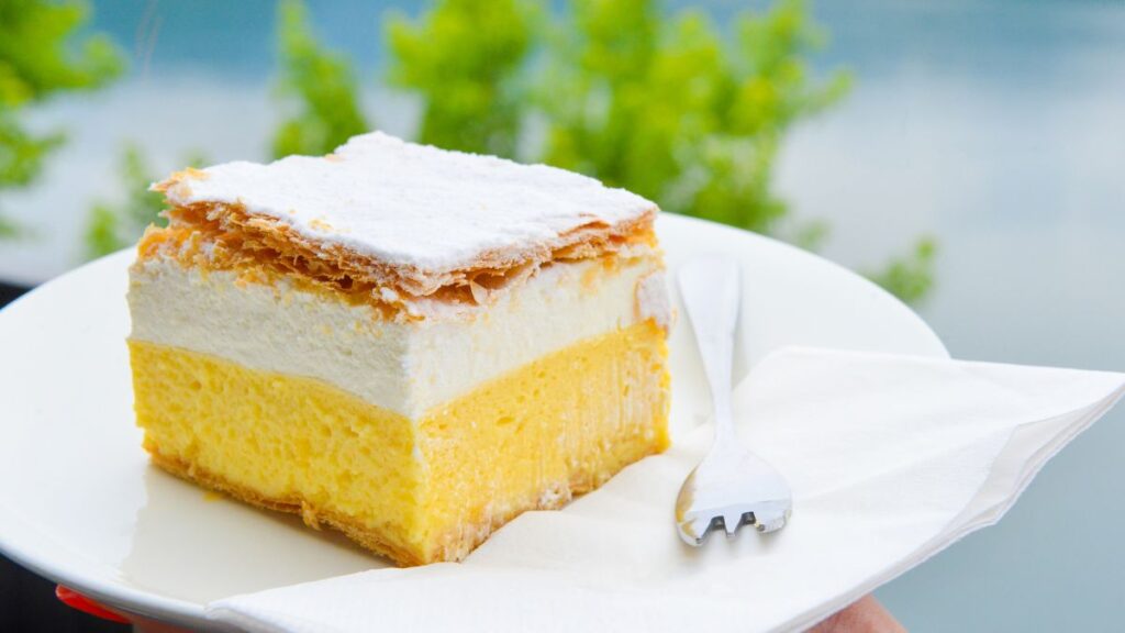 Recette de la Kremšnita : Le gâteau de Bled